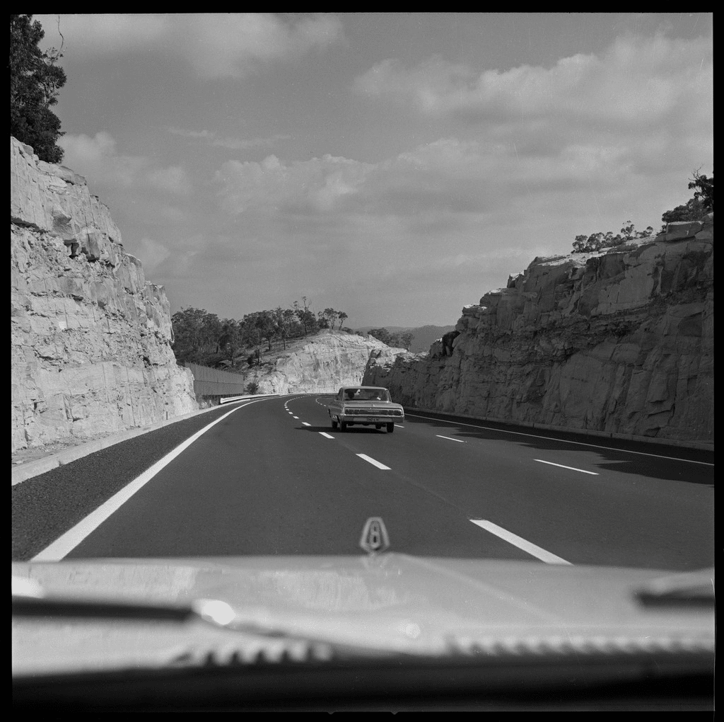 Lost Newcastle Sydney – Newcastle Expressway 1960s – Max Dupain